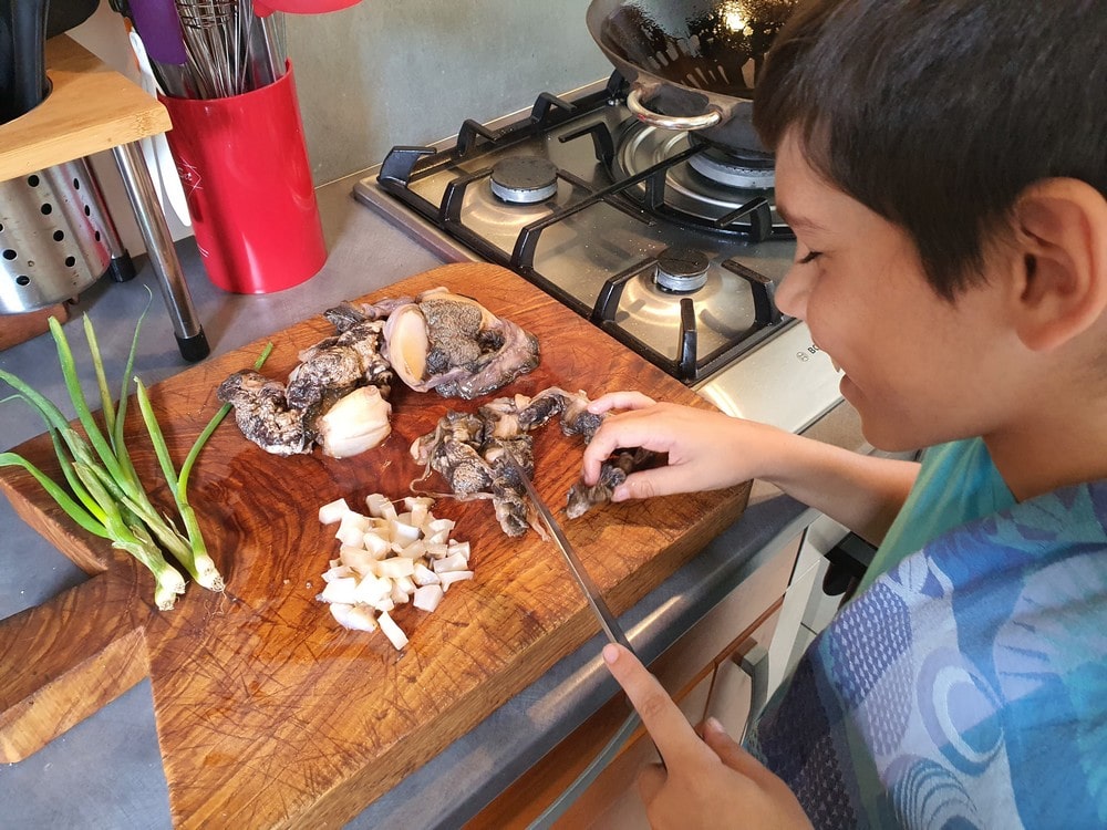 Bénitier en sauce maison - Recettes Piemontaises